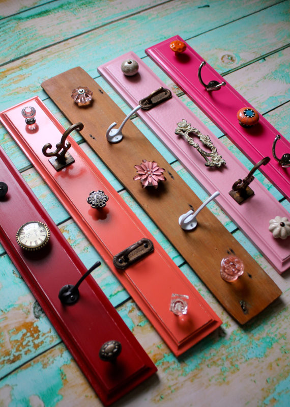 Nueve ideas geniales para hacer tu propio perchero