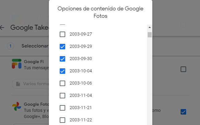 Cómo descargar todas tus Fotos de Google Fotos