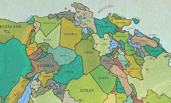 This Map Illustrates What Earth Will Look Like in 250 Million Years ...