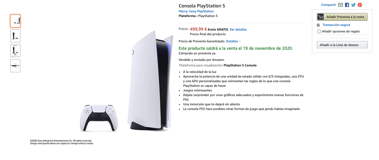 PS5: dónde comprar más barato y al mejor precio