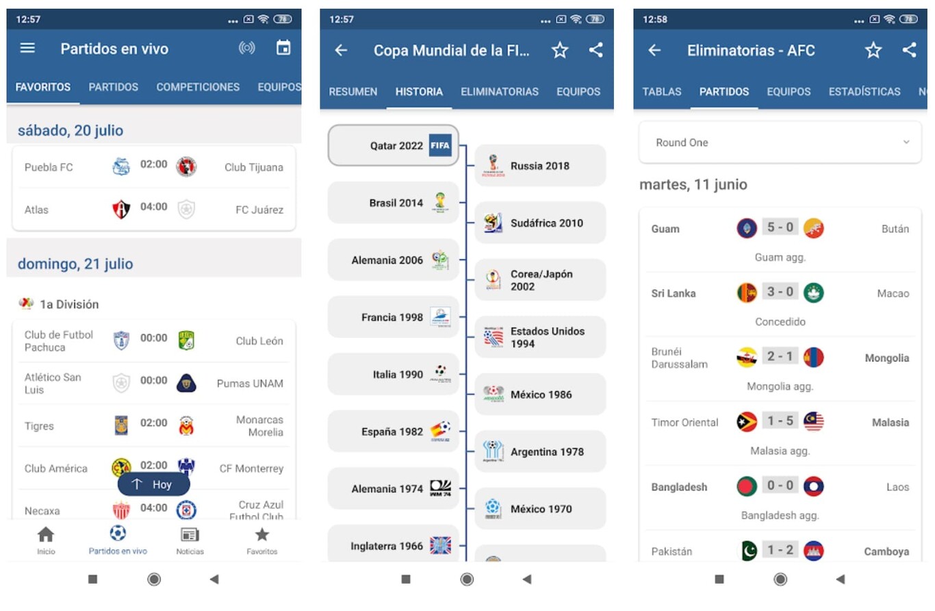 Las Mejores Aplicaciones Para Seguir El Fútbol Y Otras Competiciones