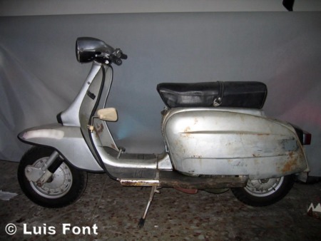 Lambretta Serie 80 200 cc, una de las últimas Lambretta fabricadas en ...