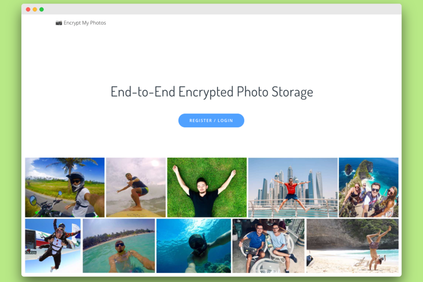 Encrypt My Photos, almacenamiento de imágenes con cifrado basado en ...