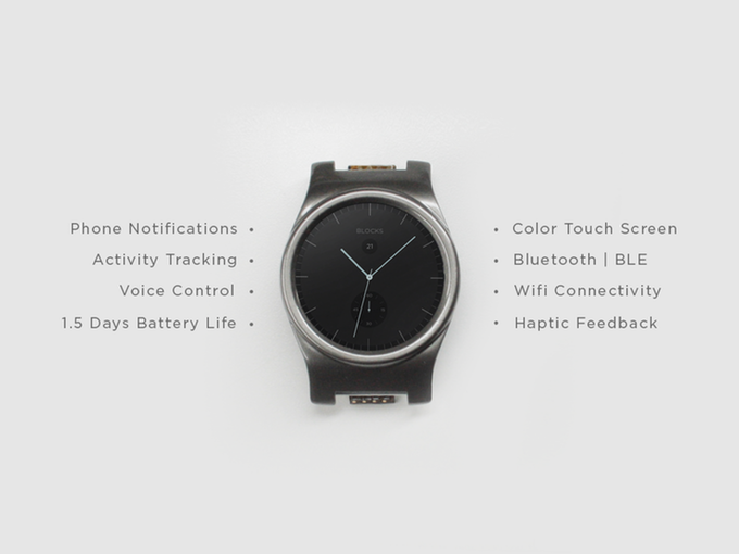 Blocks, el primer smartwatch modular es una realidad e inicia su ...