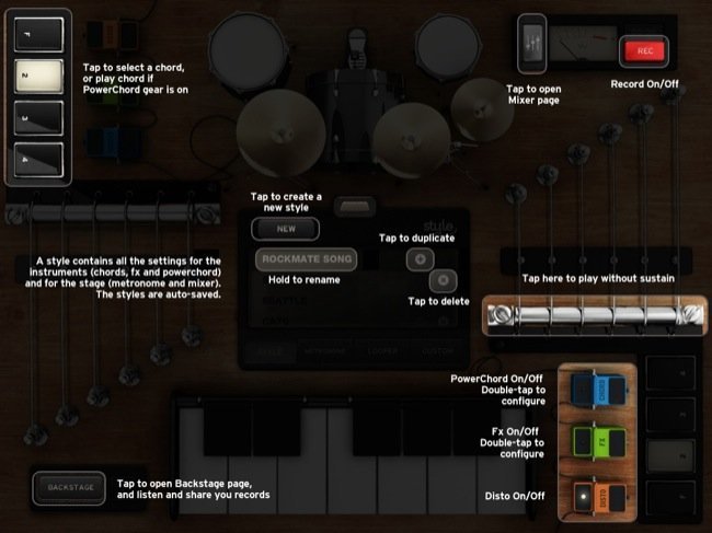 Rockmate, un miniestudio de Rock en tu iPad