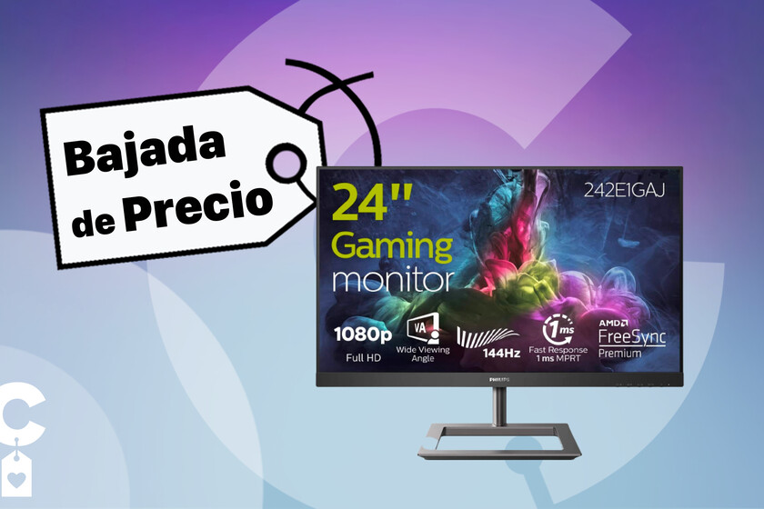 Amazon tiene rebajado casi a su precio mínimo un monitor Philips de 24 ...