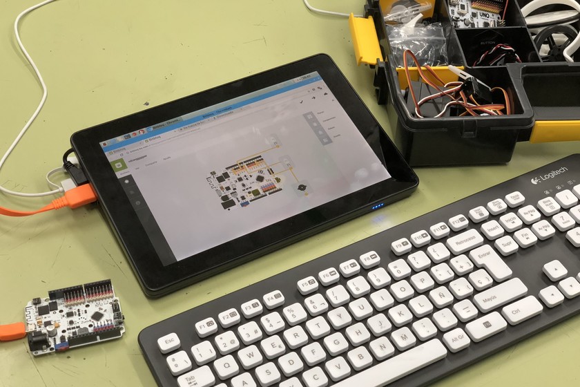 Raspad tablet RPi, análisis. Review con características, precio y ...