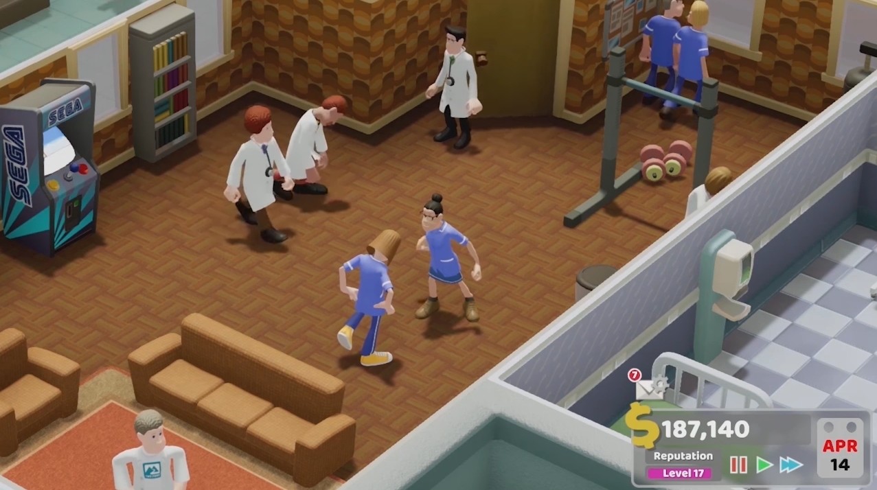 Two Point Hospital: las animaciones y personalidades de los personajes ...