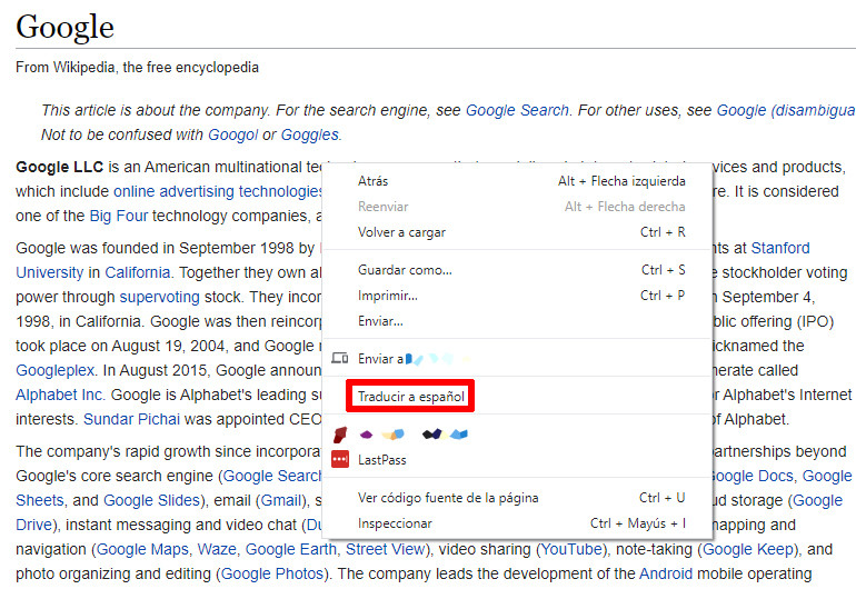 Cómo usar el traductor de Google