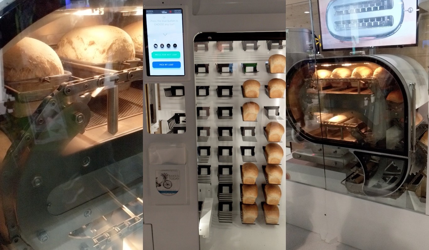 BreadBot es un robot panadero capaz de hornear más de 200 barras de pan diarias de forma autónoma