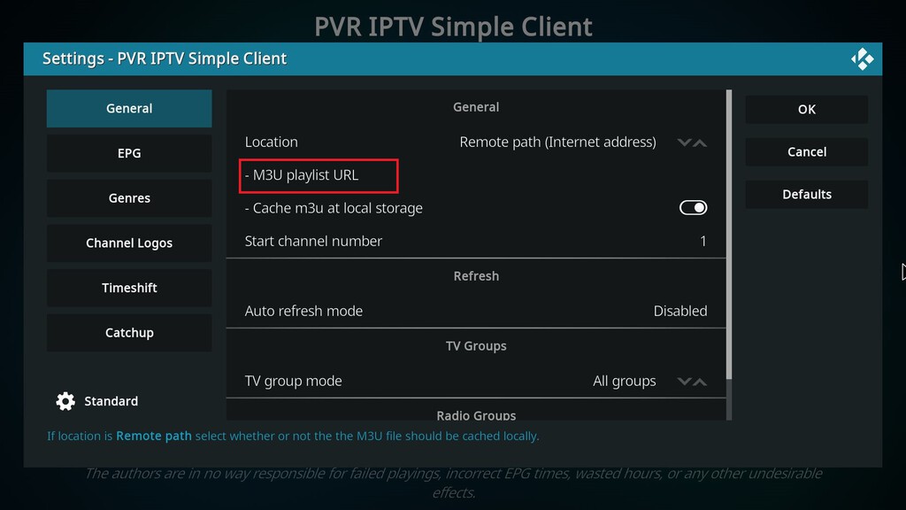 Kodi te permite ver la TDT con listas IPTV, pero también grabar los programas: así puedes hacerlo