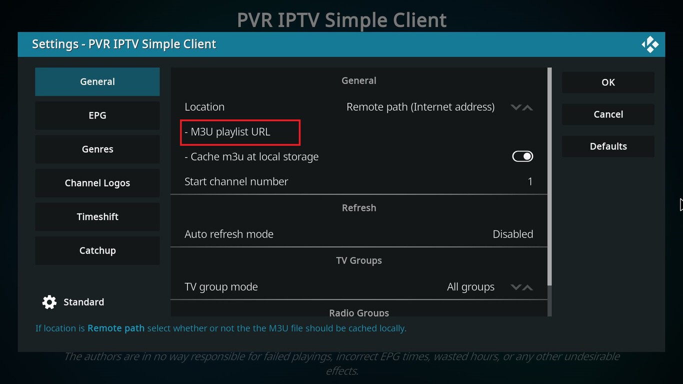 Kodi te permite ver la TDT con listas IPTV, pero también grabar los programas: así puedes hacerlo