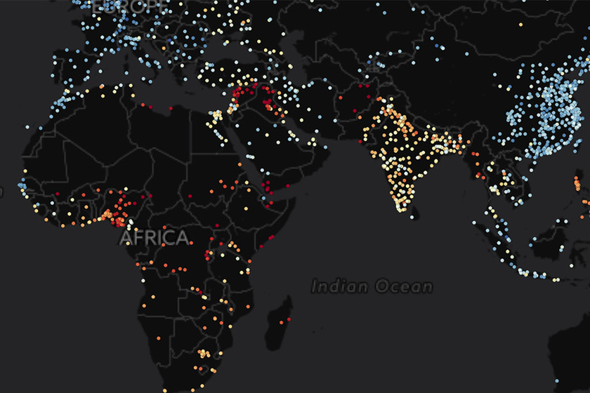 ¿Está tu ciudad entre las más frágiles del mundo? Este mapa interactivo ...