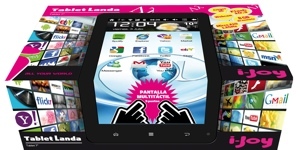 Tablet Landa de i-Joy, asequible pero fugaz