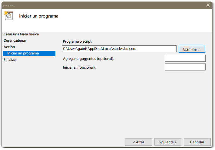 Cómo programar tareas en Windows 10