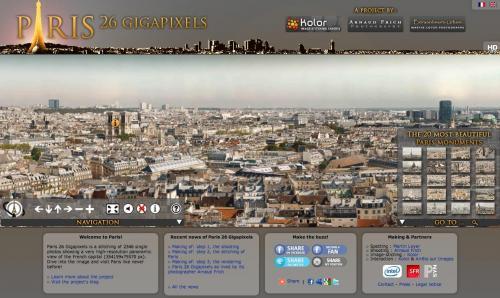 Impresionante megapanorámica de París de 26 Gigapíxeles bate el récord ...