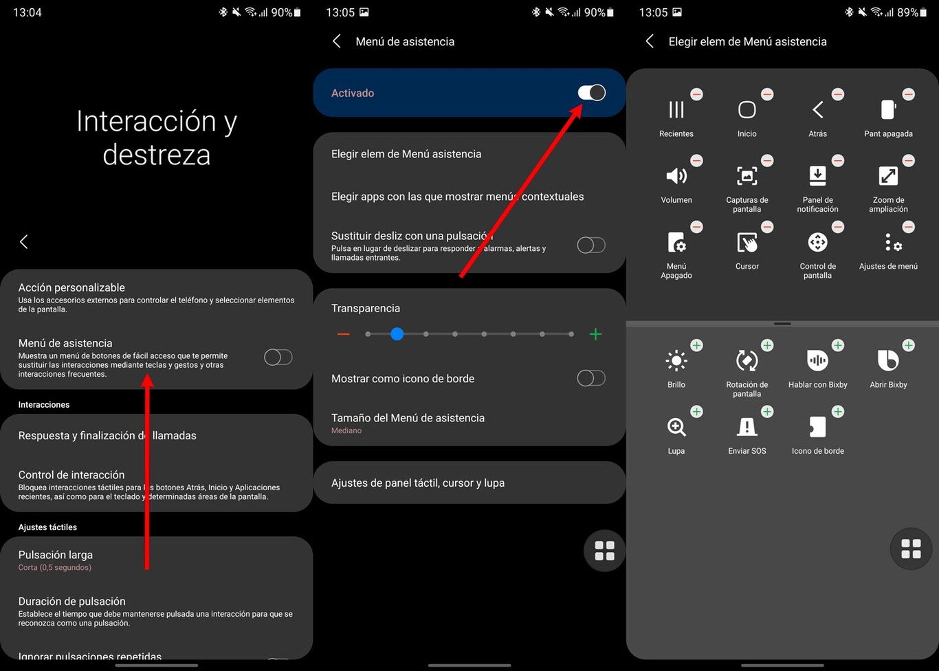 Cómo activar el menú secreto de accesibilidad con las funciones básicas de Android