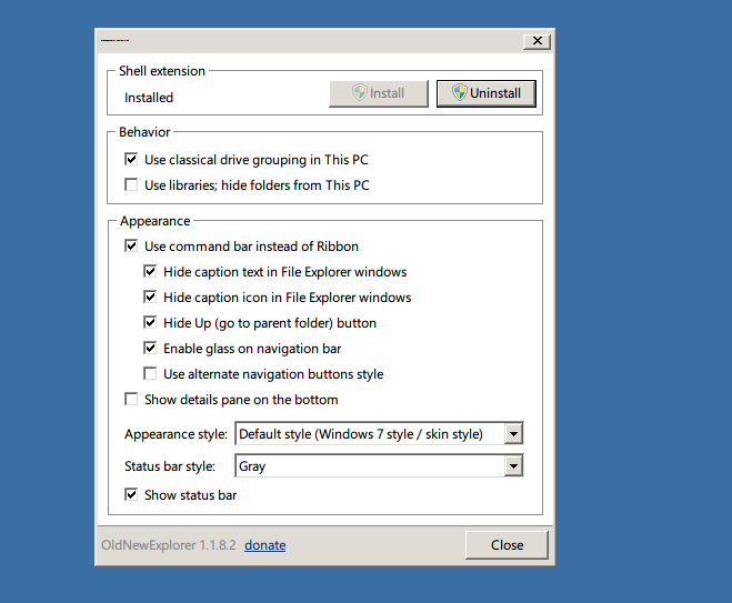 Cómo instalar el tema clásico en Windows 10