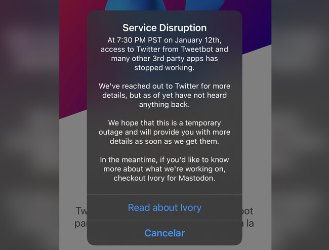 Ya sabemos por qué algunos clientes de terceros de Twitter no funcionan ...
