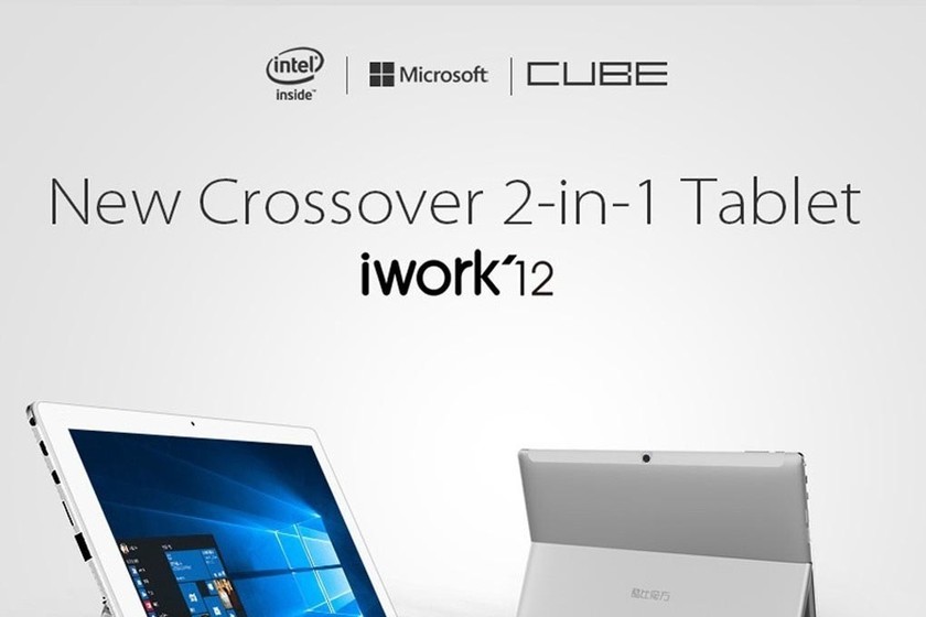 Tablet Cube iWork12, con pantalla de 12,2 pulgadas y Windows 10, por ...