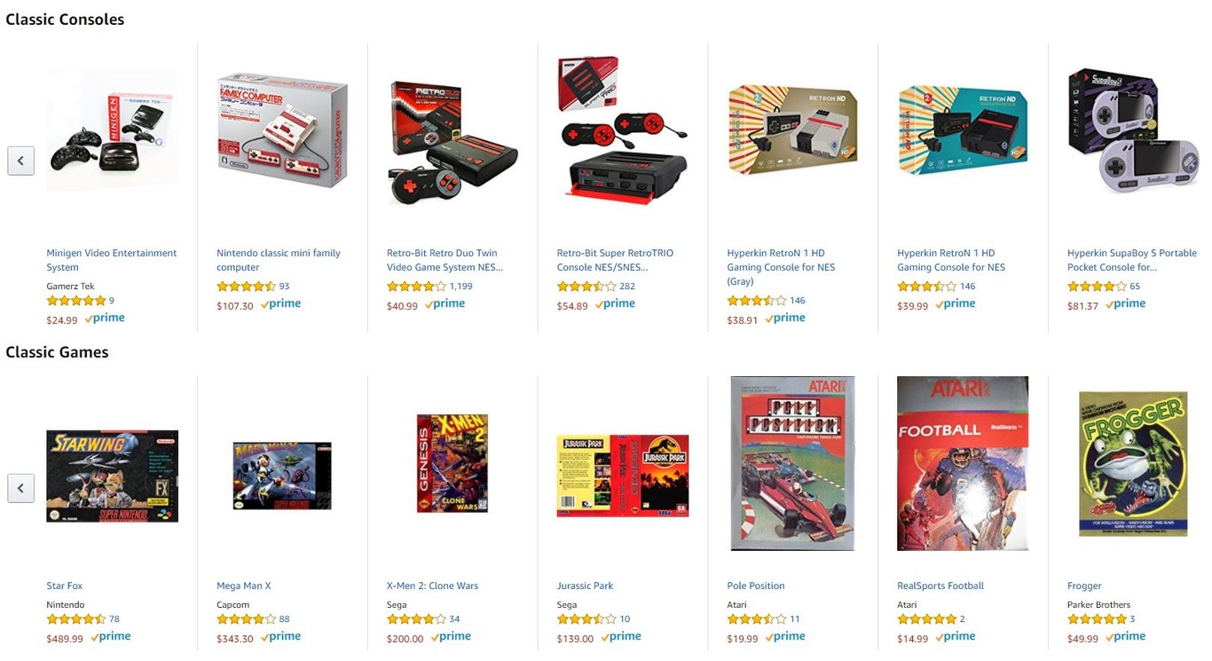 Amazon estrena ‘Retro Zone’ su nueva sección dedicada al mundo de los ...
