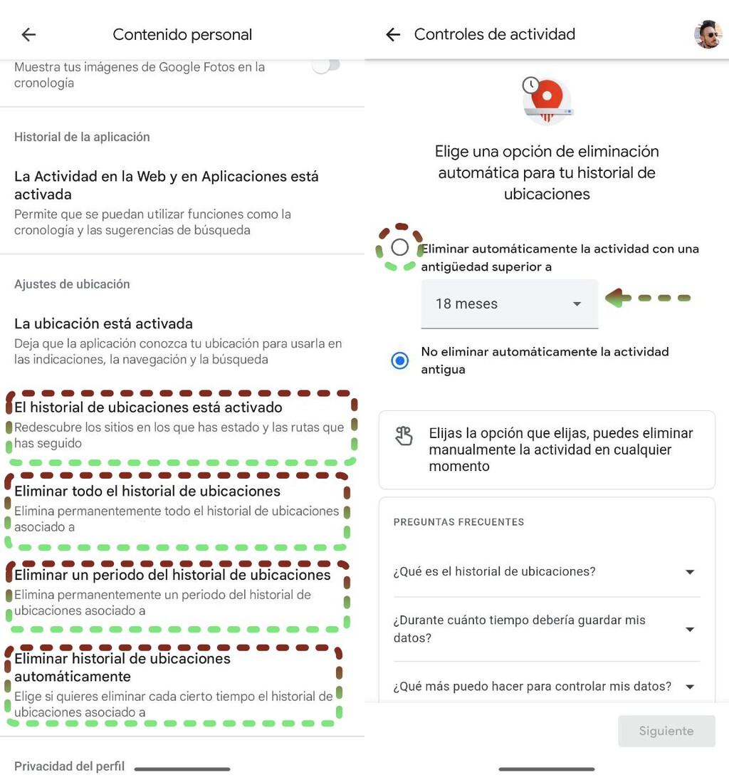 Así es la Cronología de Google Maps: gestiona y elimina el historial de ubicaciones en Android