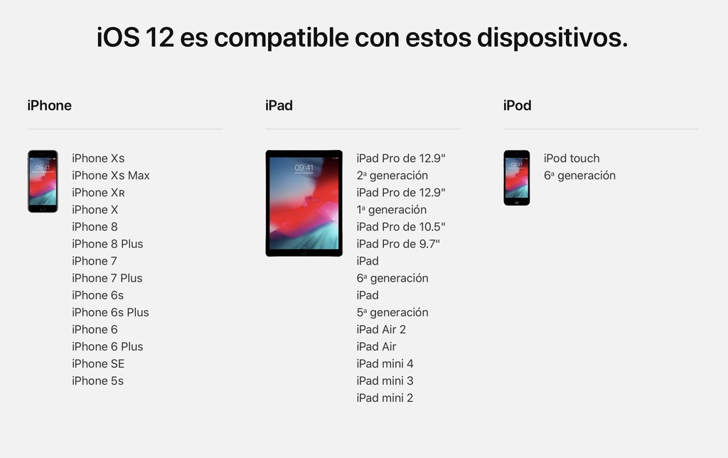 iOS 12 disponible para descarga: todo sobre la instalación, mejoras y ...