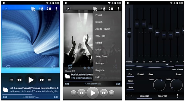 Los cinco mejores reproductores de música PRO para Android en 2017