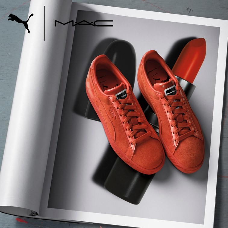 MAC x Puma, la colaboración beauty que convierte los labiales en deportivas