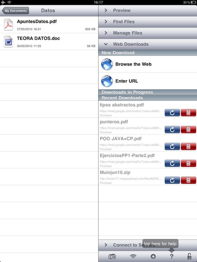GoodReader, un lector imprescindible para el iPad