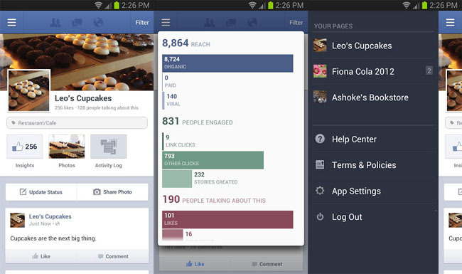 Facebook Pages Manager ya disponible para Android