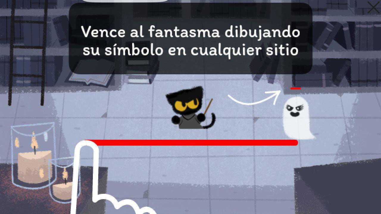 Halloween: elimina fantasmas sin piedad en el juego del doodle de Google