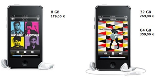 Nueva gama de iPods: Resumen de los nuevos precios y modelos