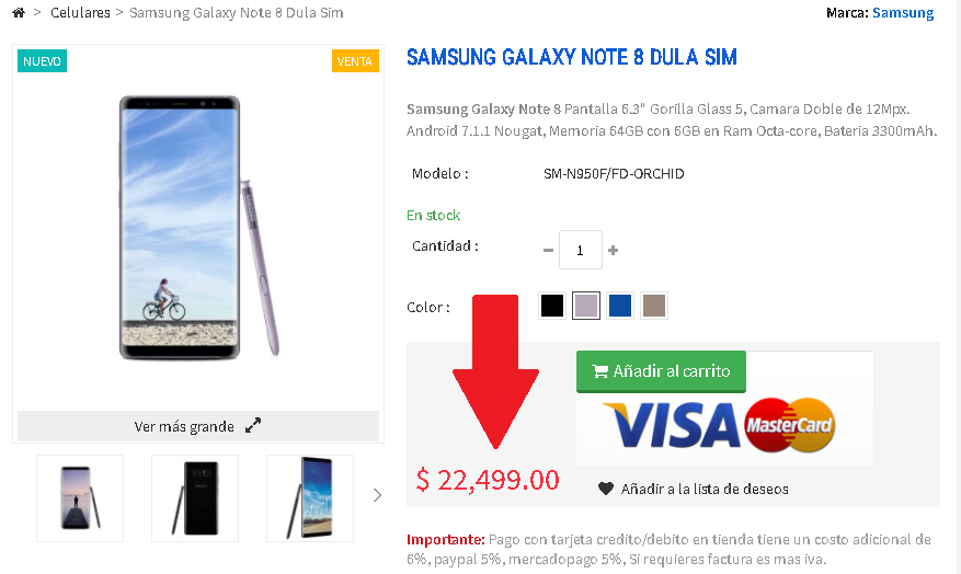 Este Podría Ser El Precio Del Samsung Galaxy Note 8 En México
