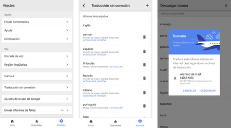 Cómo utilizar el Traductor de Google en un móvil sin conexión a Internet