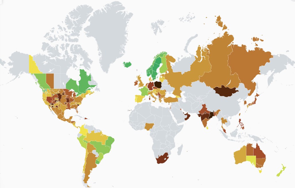 Este mapa interactivo te explica de dónde sale la electricidad con la ...