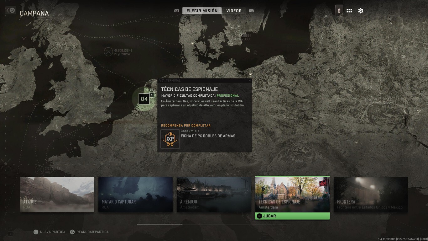 Recompensas de la campaña de Call of Duty Modern Warfare II: operadores ...