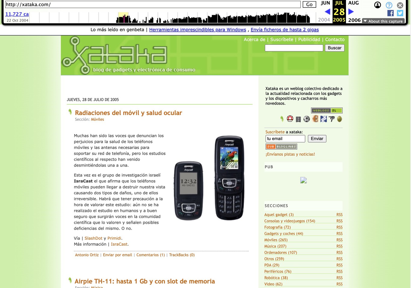 Cómo ver una versión antigua de una web: con la cache de Google y ...