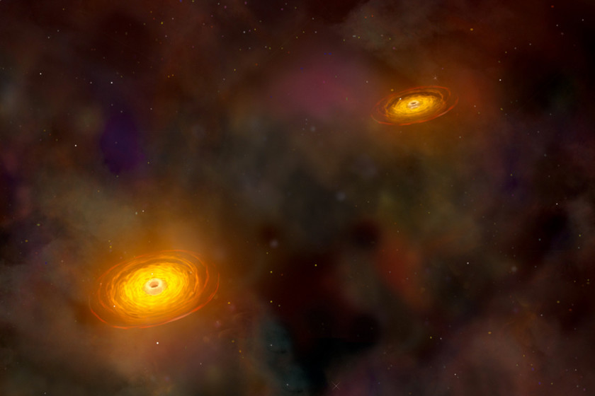 Descubriendo agujeros negros supermasivos a pares: en busca de las ...