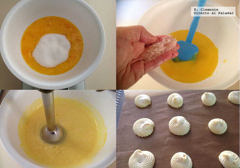 Petit choux con lemon curd. Receta de cocina fácil, sencilla y deliciosa