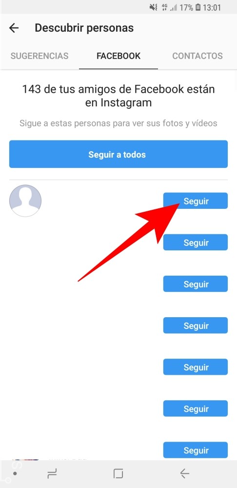 Cómo encontrar a tus amigos en Instagram