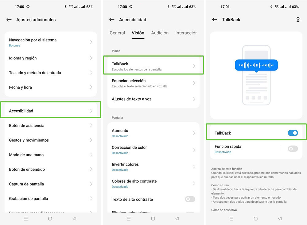 Qué hacer si tu móvil no para de hablarte: cómo desactivar TalkBack en ...