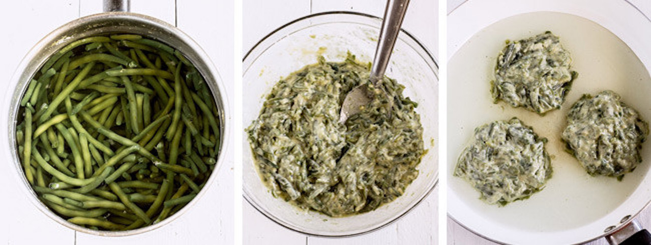 Como hacer una deliciosas tortitas de ejotes