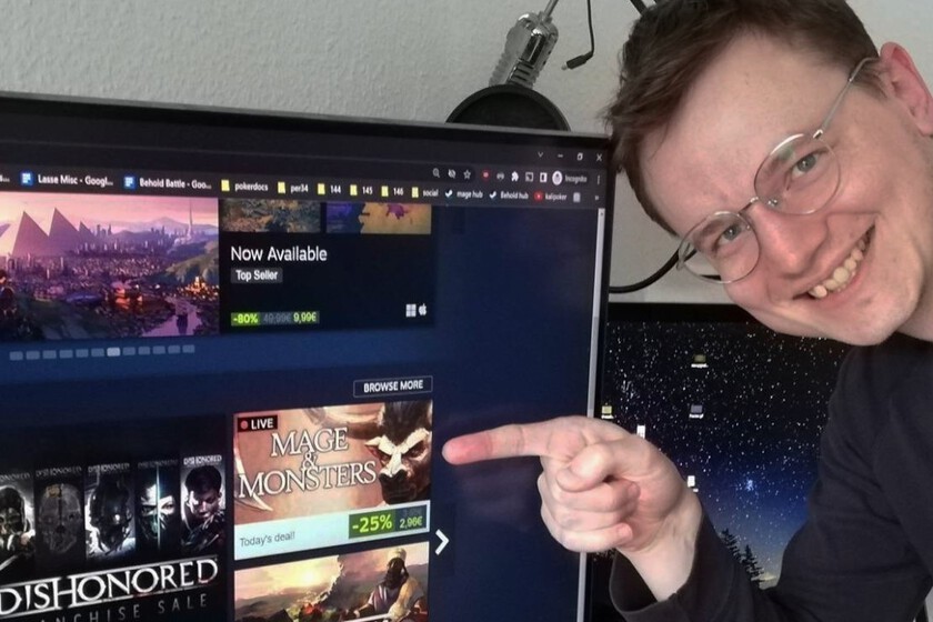 "Hace tres años no sabía programar y ahora estoy en la portada de Steam ...