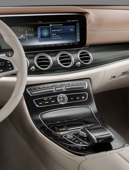 Así luce el interior del nuevo Mercedes-Benz Clase E