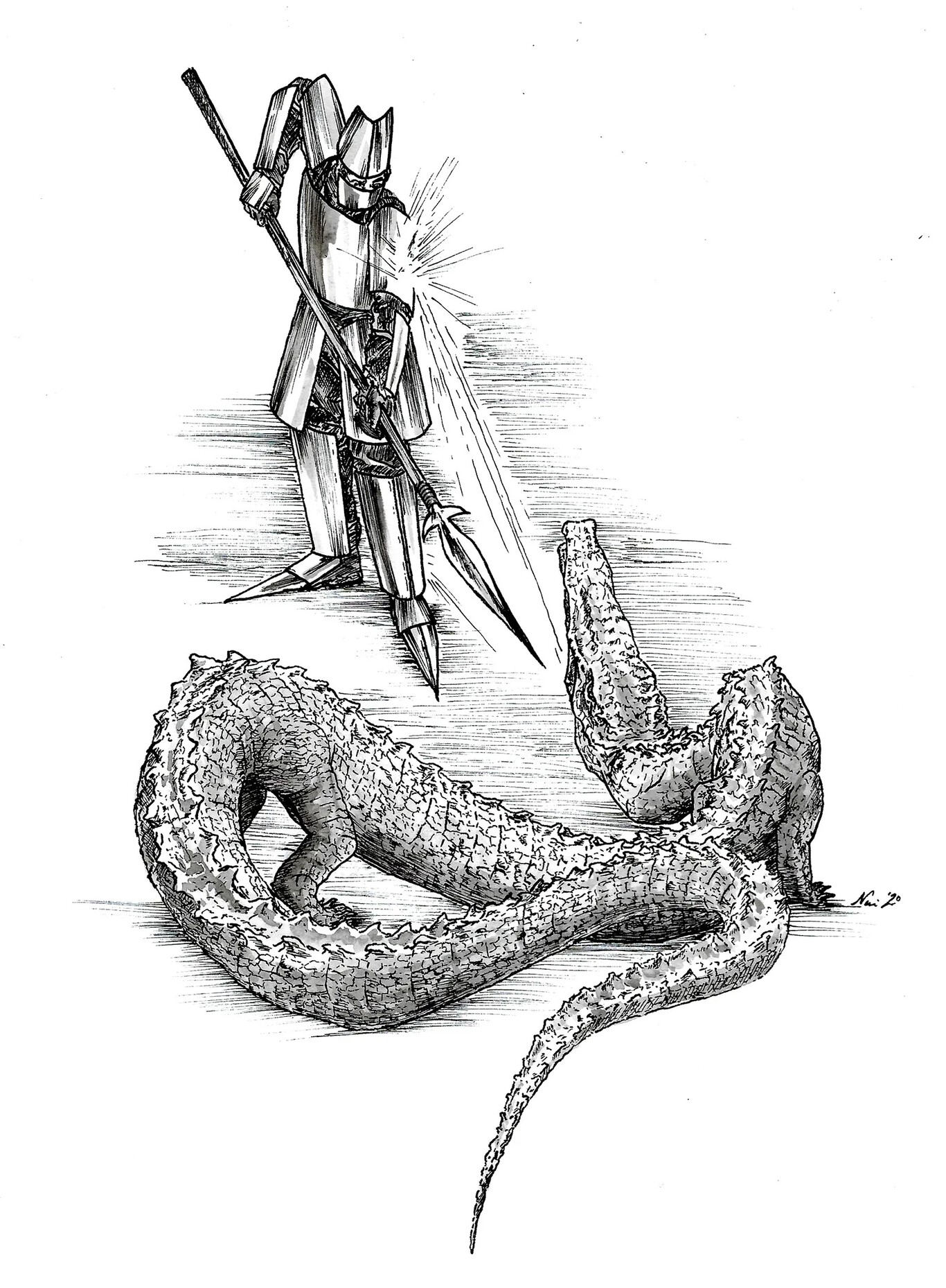 Las criaturas mitológicas del folclore español, ilustradas en un ...