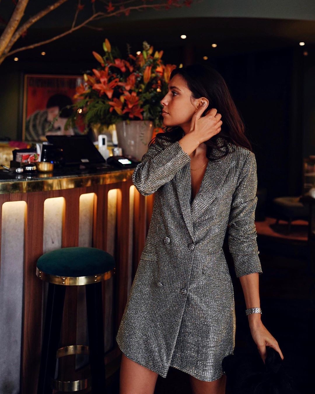 Tres maneras distintas de llevar un vestido tipo smoking