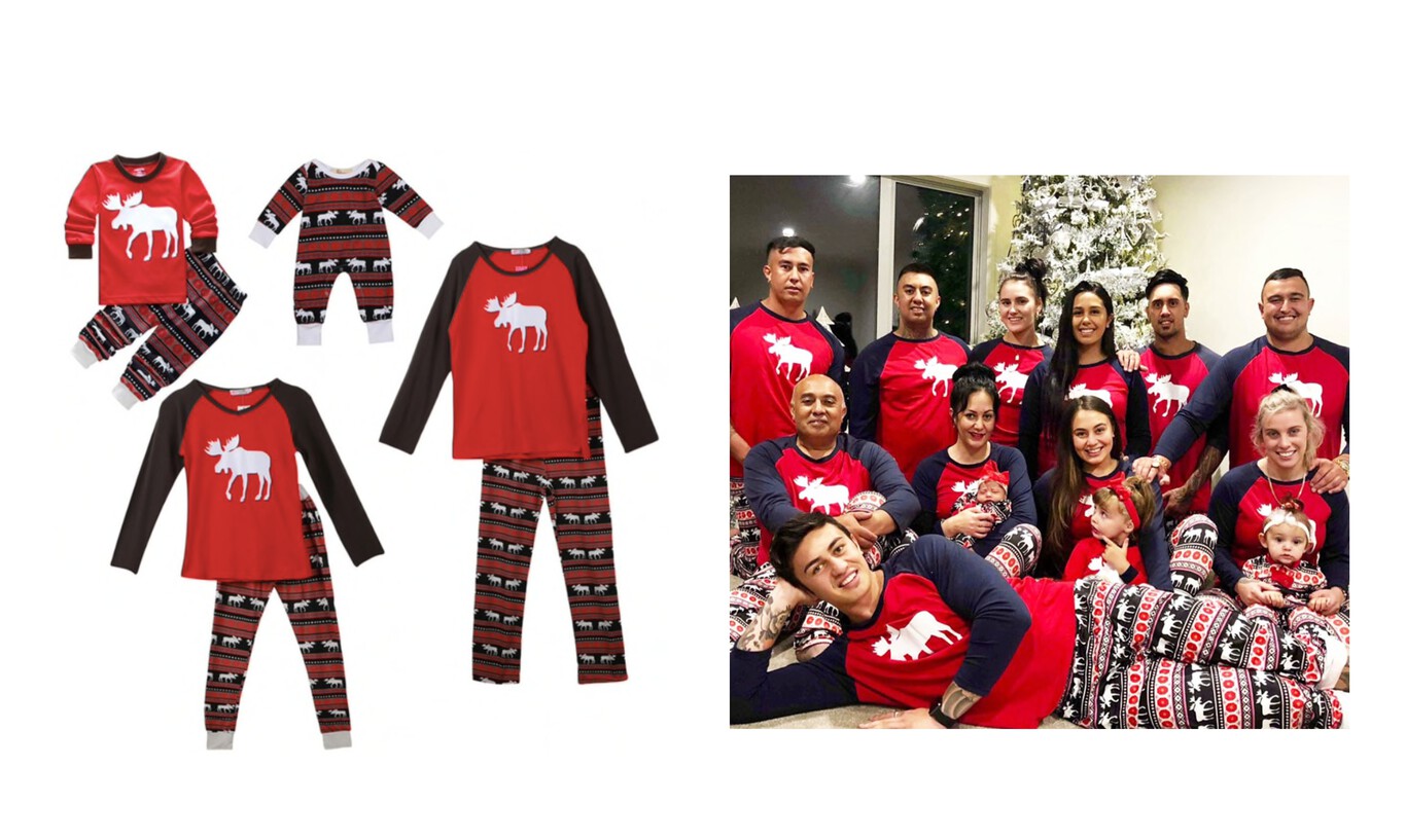 Pijamas navideños para toda la familia súper instagrameables (y ...