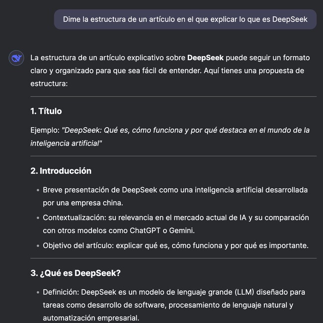 Guía DeepSeek: 36 funciones y cosas que puedes hacer gratis con esta inteligencia artificial