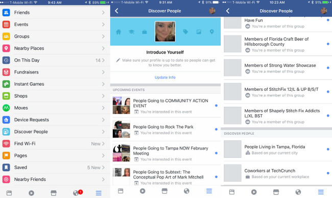 Facebook lanza “Discover People”, una nueva opción para conocer gente ...